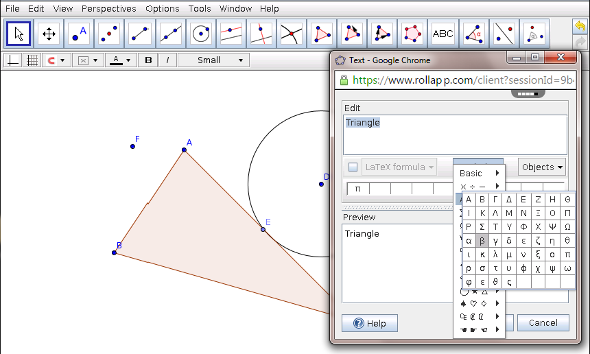 GeoGebra Online Cloud Mathematics App RollApp GeoGebra Online Cloud Mathematics App RollApp